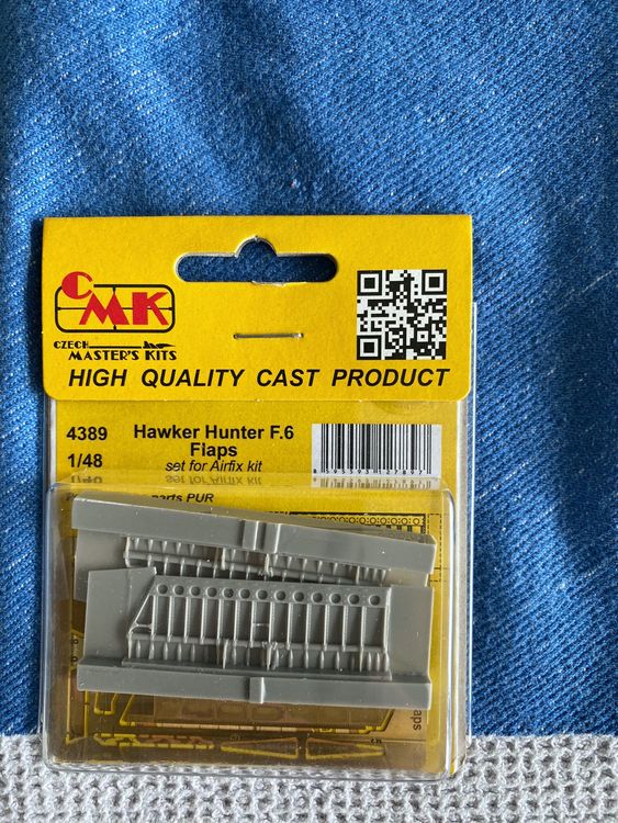 1/48 HAWKER HUNTER F.6 FLAPS FÜR AIRFIX (Neu und originalverpackt) in ...