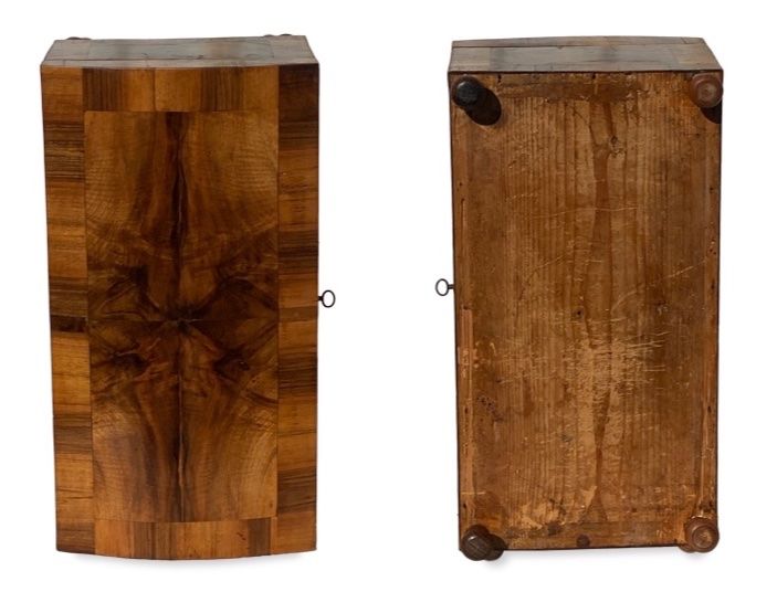 Wunderschöne kleine Barock-Schatulle ~1770 bombierter Deckel | Kaufen auf Ricardo