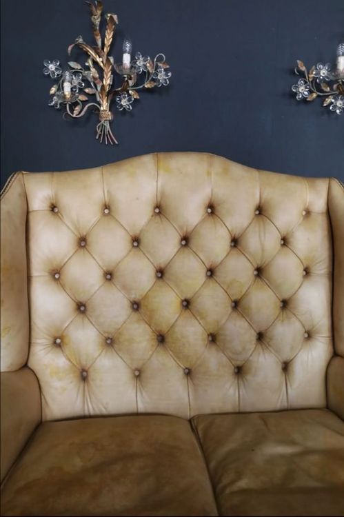 Chesterfield Leder-Sofa – 30er Jahre | Kaufen auf Ricardo