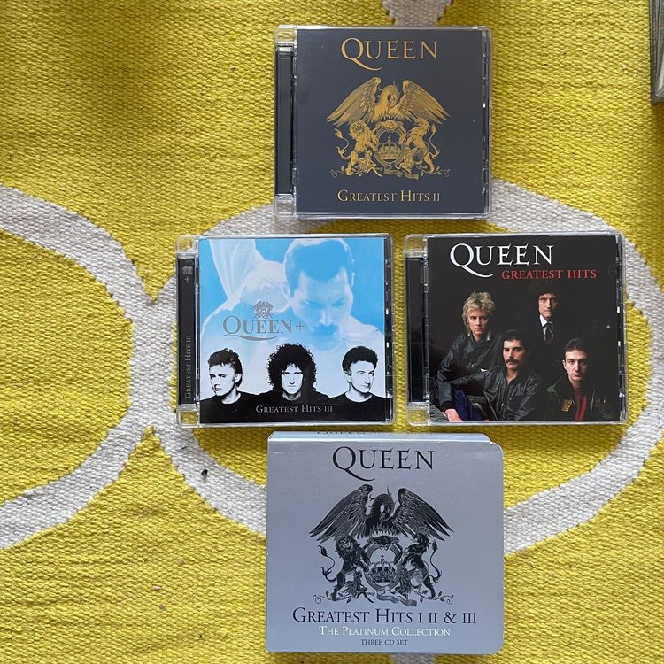 QUEEN-3CD GREATEST HITS I + II + III THE PLATINUM COLLECTION | Kaufen ...