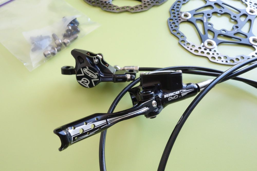 Hope Stealth Race X2 EVO Bike Scheibenbremse inkl. Disc (Gebraucht) in St. Gallen für CHF 200 ...