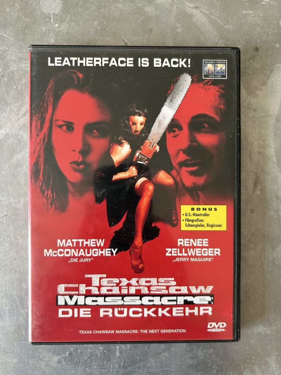 Texas Chainsaw Massacre - Die Rückkehr - DVD - Horror [1995] (Gebraucht ...