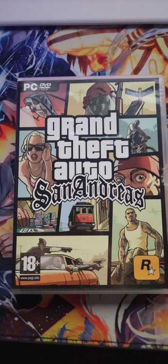 Grand Theft Auto: San Andreas - PC DVD Game - Rockstar! (Gebraucht) in ...