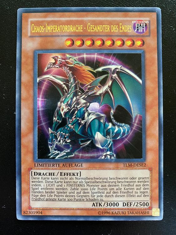 Yu-Gi-Oh! Chaos Imperator Drache TLM-DESE2 (Gebraucht) in Walkringen ...