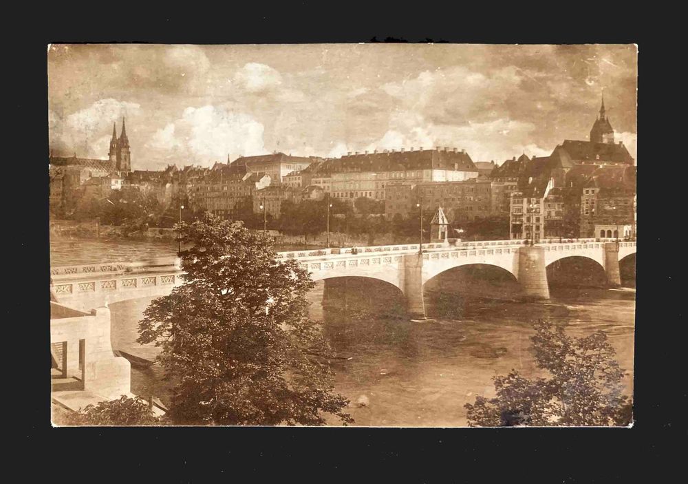 AK Basel Mittlere Rheinbrücke 1920 (Gebraucht) in Goldau für CHF 7 – mit Lieferung auf Ricardo ...