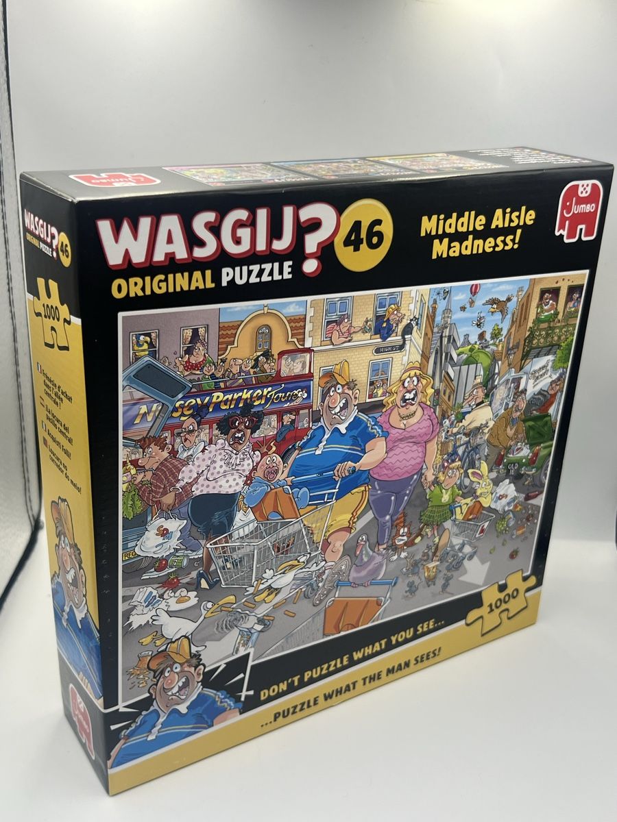 Wasgij Puzzle 46 - Middle Aisle Madness - 1000 Teile (Neu und ...