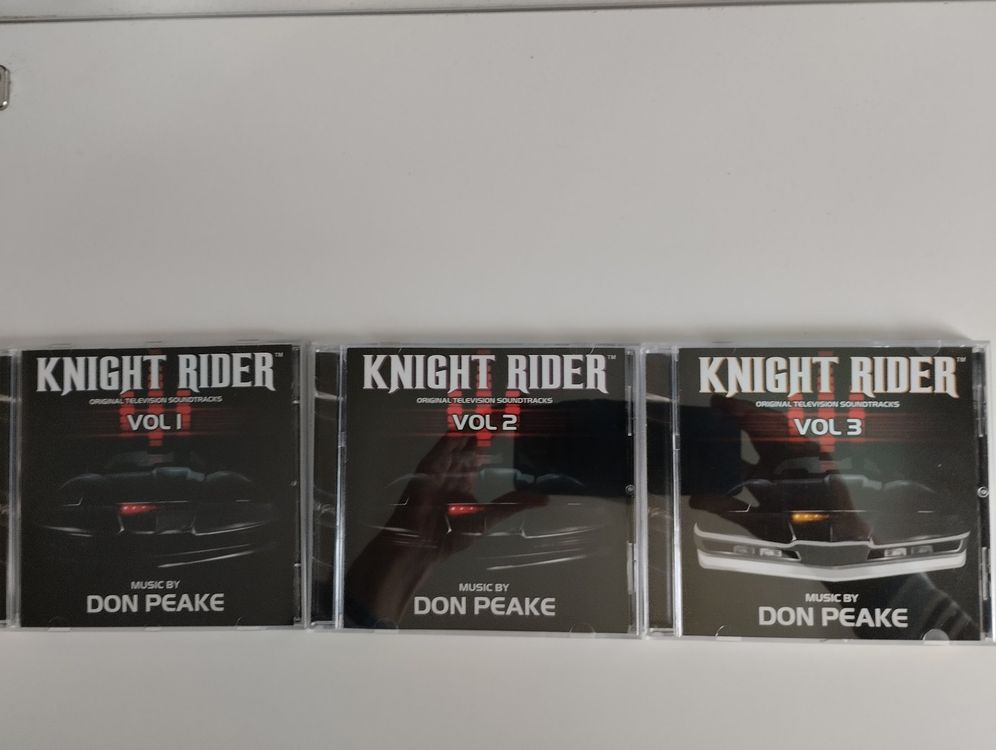 KNIGHT RIDER CD SOUNDTRACK VOL. 1-3 DON PEAKE | Kaufen auf Ricardo