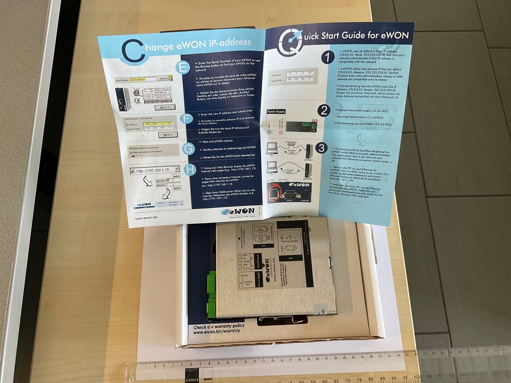 Modem eWON industrial remote c. routers (Neu und originalverpackt) in ...