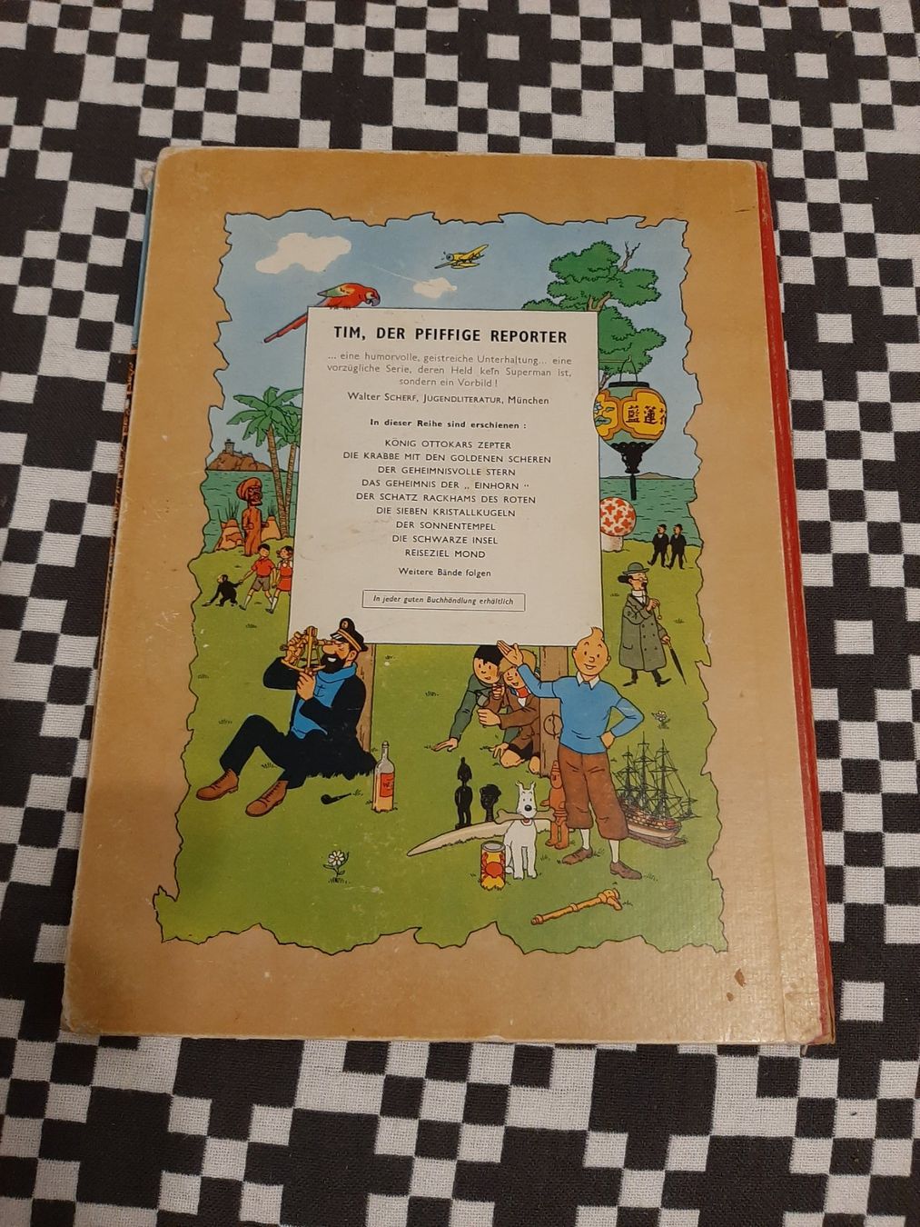 Tim der pfiffige Reporter von HÉRGÉ Reiseziel Mond 1960 (Defekt) in ...