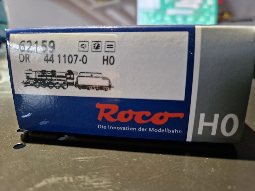 Roco DR Dampflok 44 1107-0 Digital inkl. Old -Wagen HO/DCC (Gebraucht ...