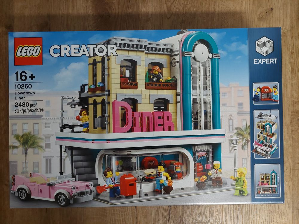 Lego Creator Expert 10260 - Downtown Diner (Neu und originalverpackt ...