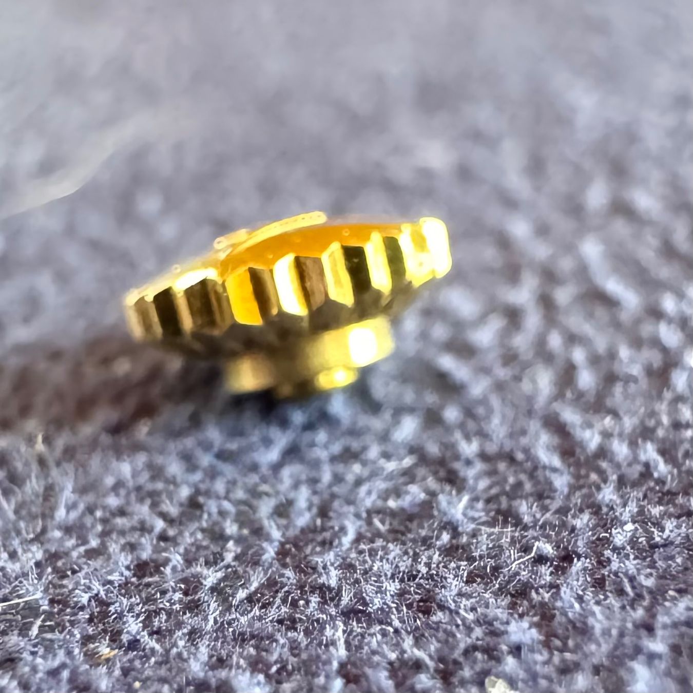 Movado Signed Crown 4.7mm/ Signierte Krone Tap 10 NOS (Neu (gemäss ...