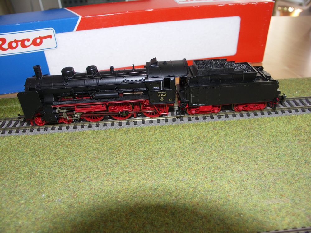 Roco H0= 43314 Dampflok DRG BR17 *1591* (Neu (gemäss Beschreibung)) in ...