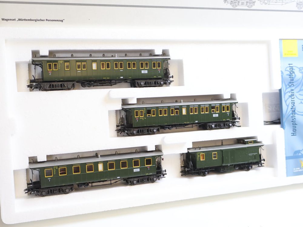 Märklin Personenwagen Set H0 4-Teilig - 42102 - Württemberg | Kaufen ...