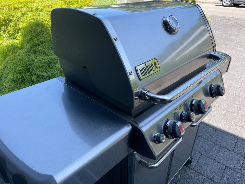 Gasgrill Weber Genesis S-330 Edelstahl (top-gepflegt) (Neu (gemäss ...