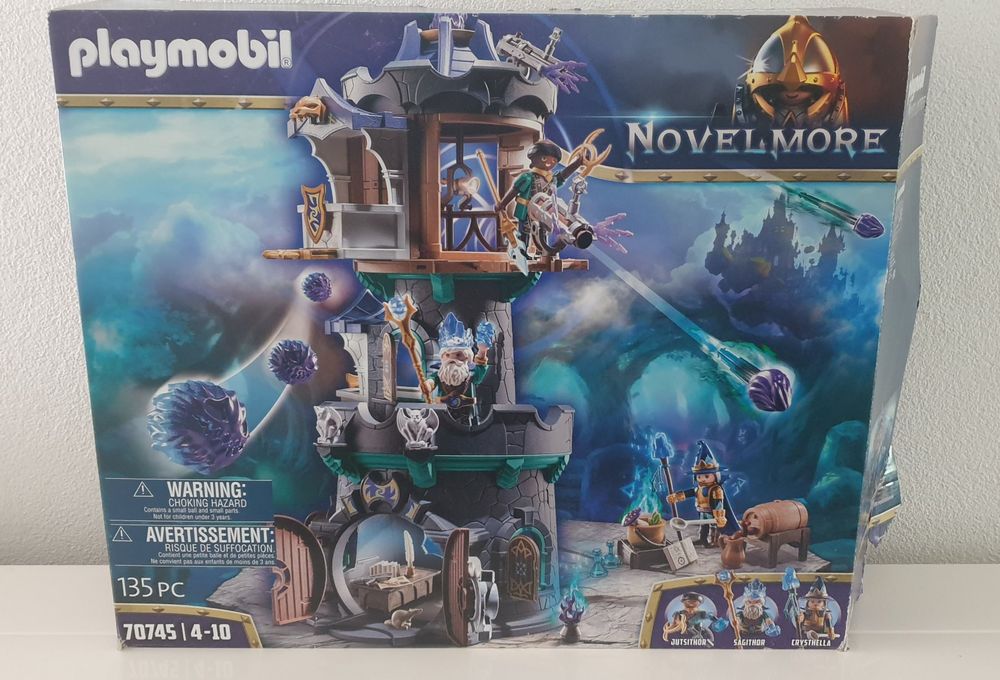 Playmobil Novelmore 70745, Violet Vale Zauberturm (Gebraucht) in ...