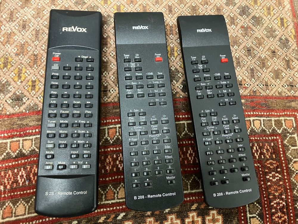 Revox b208/s28 Fernbedienungen (Gebraucht) in Zunzgen für CHF 102 – mit ...