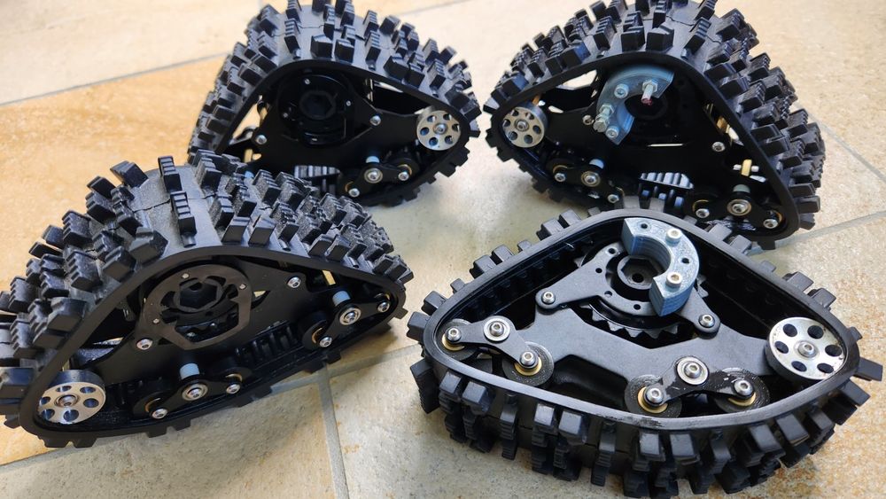 Mattracks for 1/10 RC car crawler track (Neu (gemäss Beschreibung)) in ...