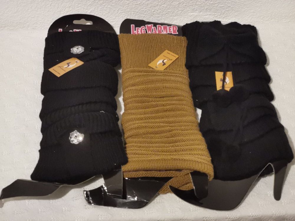 Beinstulpen Leg warmer 3er Set (Neu und originalverpackt) in Seewen SZ für CHF 12 – mit ...