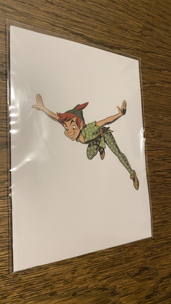 Disney 100 Jahre Jubiläum Diamond Sticker, Peter Pan Crystal (Neu und ...