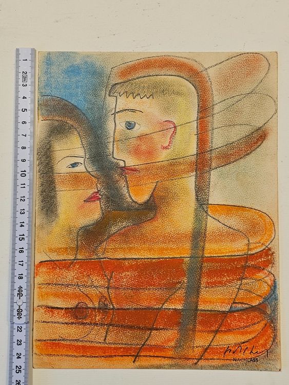 Hans POTTHOF (1911-2003) Pastell ca. 1940 aus Nachlass | Kaufen auf Ricardo