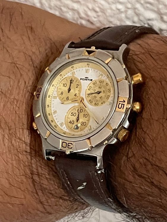 Fortis – Alarm-Chronograph 524.16.120 Herren 1980–1989 (Gebraucht) in ...