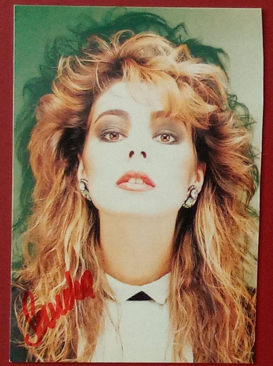 Sandra Pop-Sängerin Autogramm signiert Fotopostkarte 10x15cm (Gebraucht ...