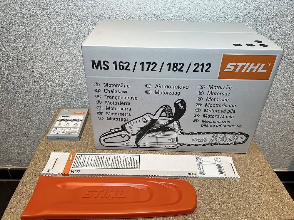 Kettensäge Stihl MS 162, Neu und original verpackt (Neu und ...