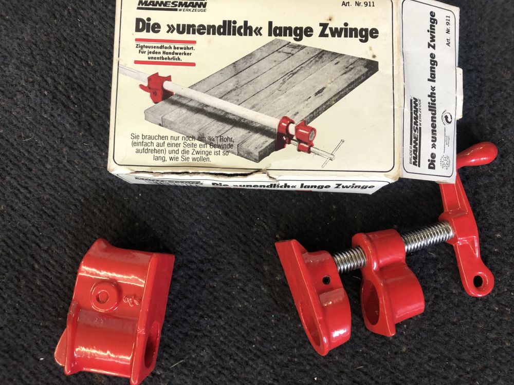 Mannesmann Rohrschraubzwinge - Die "unendlich" lange Zwinge | Kaufen ...
