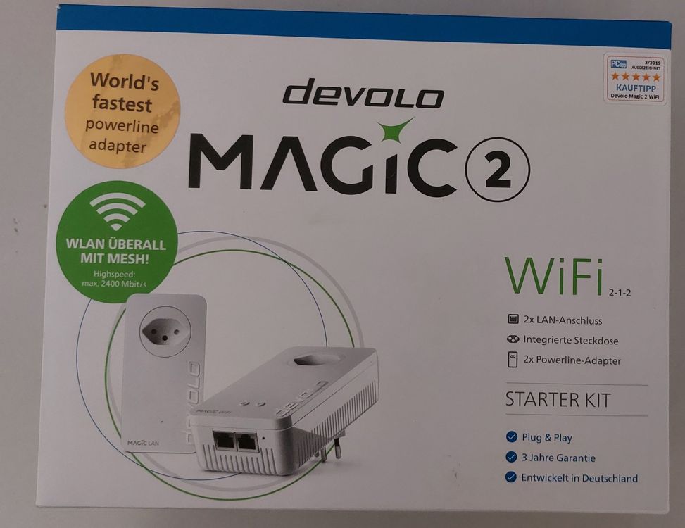 Devolo Magic 2 WiFi Starter Kit (Neu (gemäss Beschreibung)) in Mägenwil für CHF 140 – mit ...