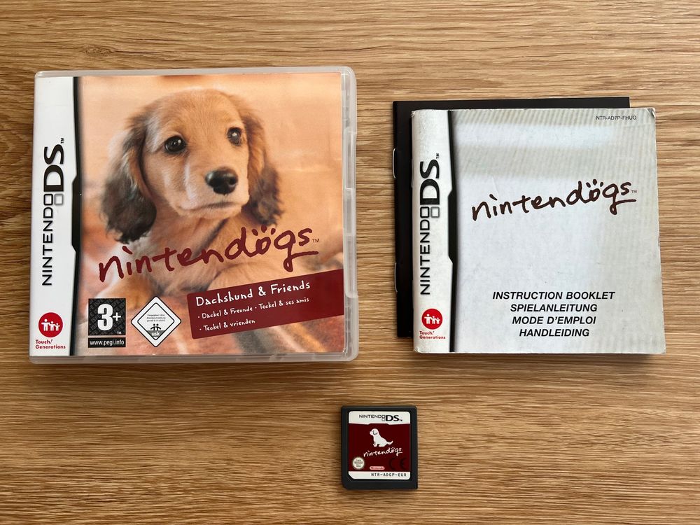 Nintendogs Dachshund & Friends OVP für Nintendo DS ***TOP*** (Gebraucht ...