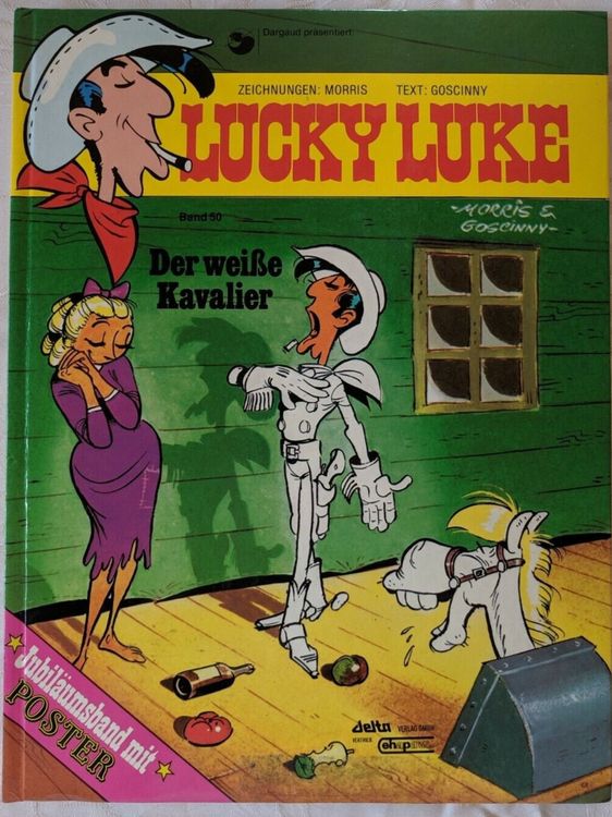 Lucky Luke (Jubiläumsband + Poster) 70 - Der Weiße Kavalier (Gebraucht ...