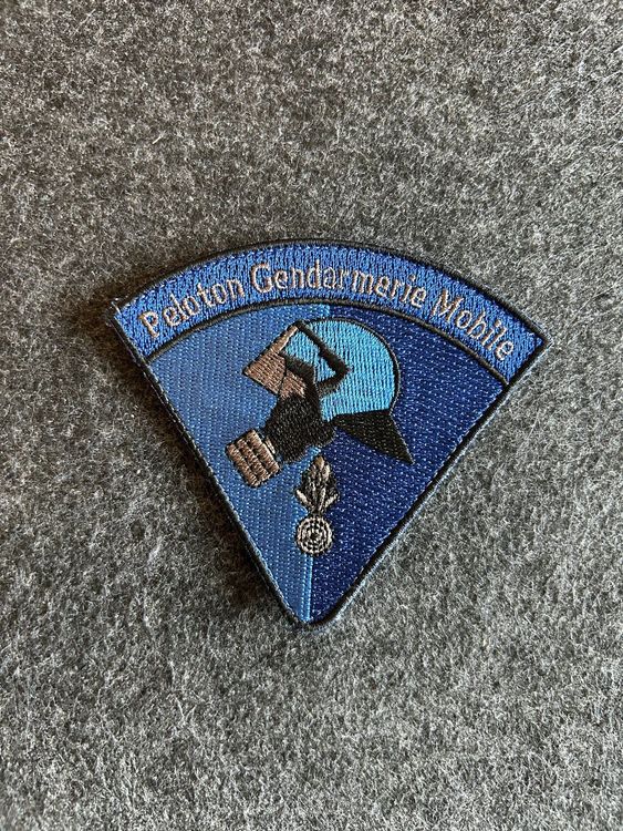 Patch, Police, Genève, Peloton Gendarmerie Mobile, blau (Gebraucht) in ...