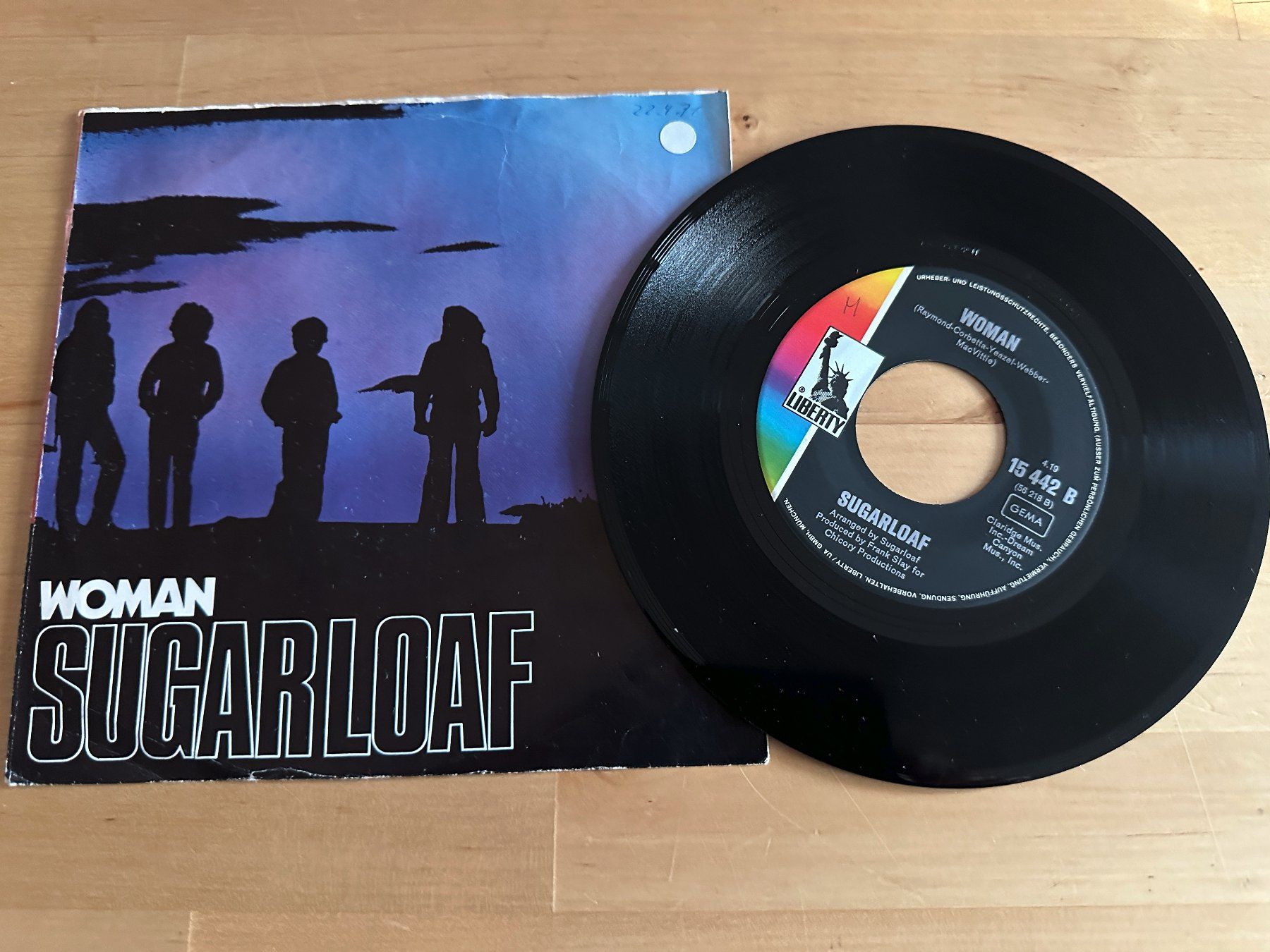 SUGARLOAF rare Tongue in cheek Single Psychedlic 70's Kult (Gebraucht ...