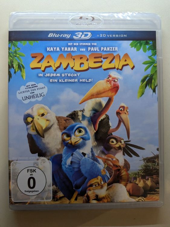 Zambezia - In jedem steckt ein kleiner Held [Blu-ray/2D&3D] (Neu und originalverpackt) in Port ...