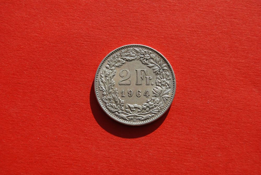 1 Münze 2 Franken 1964 | Kaufen auf Ricardo