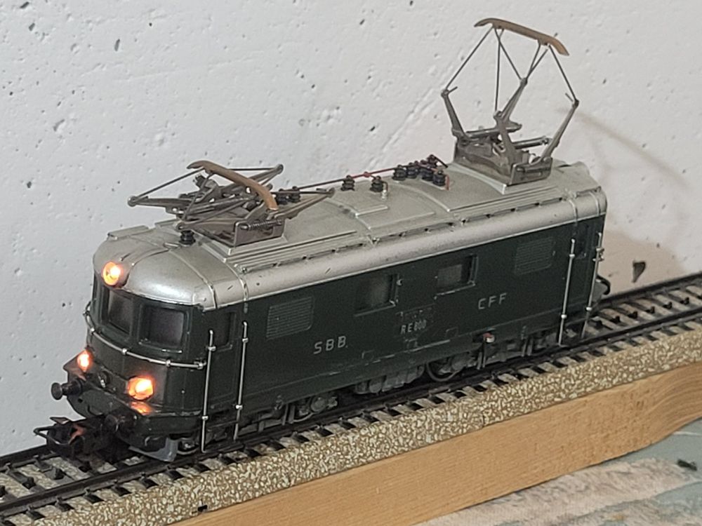 Märklin RE 800 BR Re 4/4 der SBB, Guss, H0, AC, Analog (D'occasion) à ...