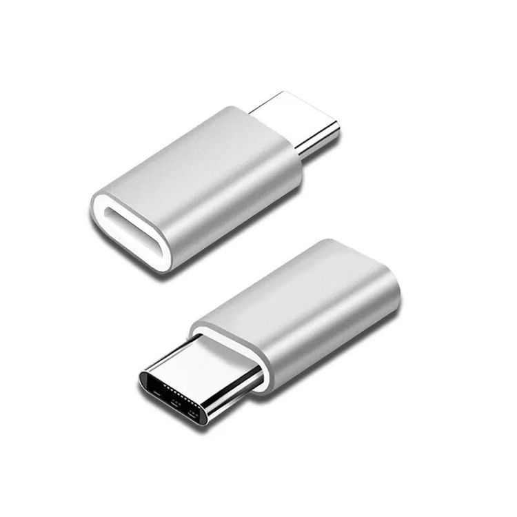 Apple Lightning zu USB-C Adapter aus Aluminium (fabrikneu) (Neu und ...