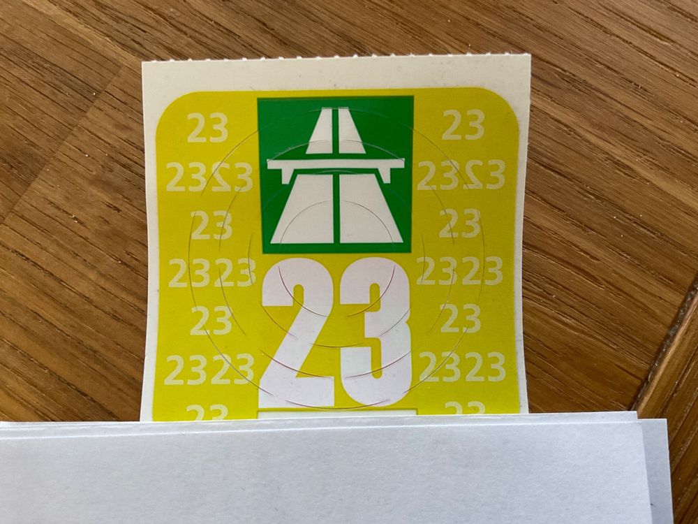 Autobahn Vignette (Neu und originalverpackt) in langenthal für CHF 22 – mit Lieferung auf ...