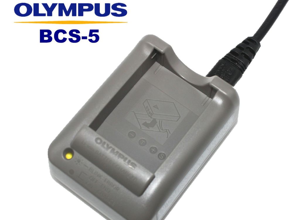 Olympus LADEGERÄT BCS-5 mit AKKU Olympus BLS-5 | Kaufen auf Ricardo