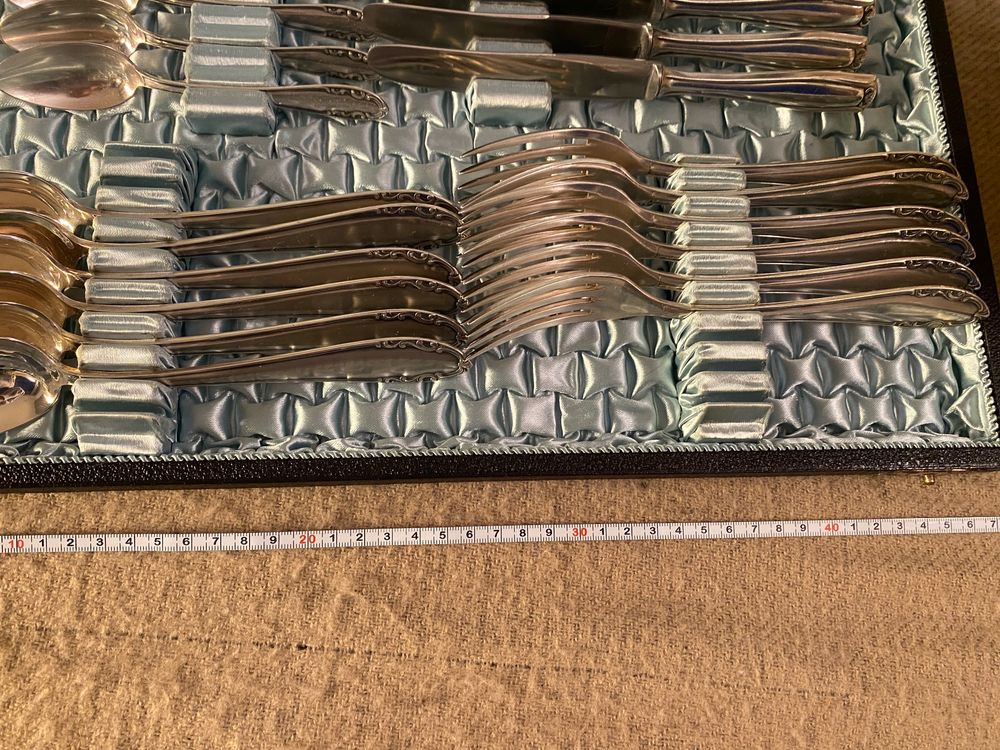 Silberbesteck Berndorf 24- teilig- Jugendstil (Gebraucht) in Zürich für CHF 92 – mit Lieferung ...