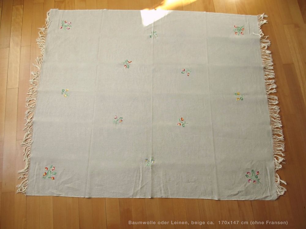 Tischtuch Leinen ca. 175x147, nur Abholung (Neu (gemäss Beschreibung)) in Winterthur für CHF 35 ...