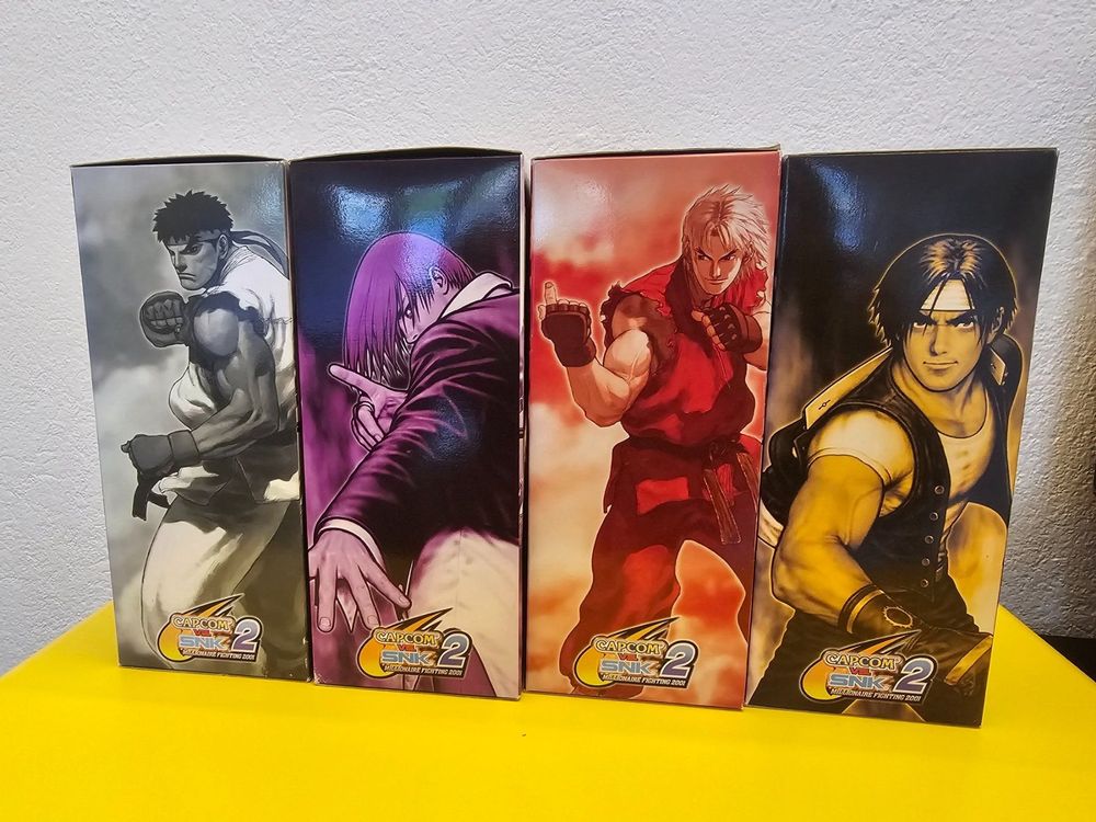 4 Stücke: NEO GEO / CAPCOM VS. SNK 2 - KEN, IORI, KYO, RYU (Neu und ...
