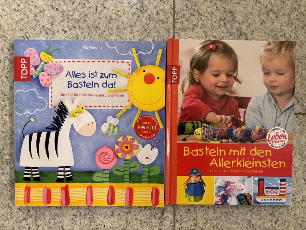 Basteln mit Kindern - 2 Bastelbücher mit tollen Ideen | Kaufen auf Ricardo