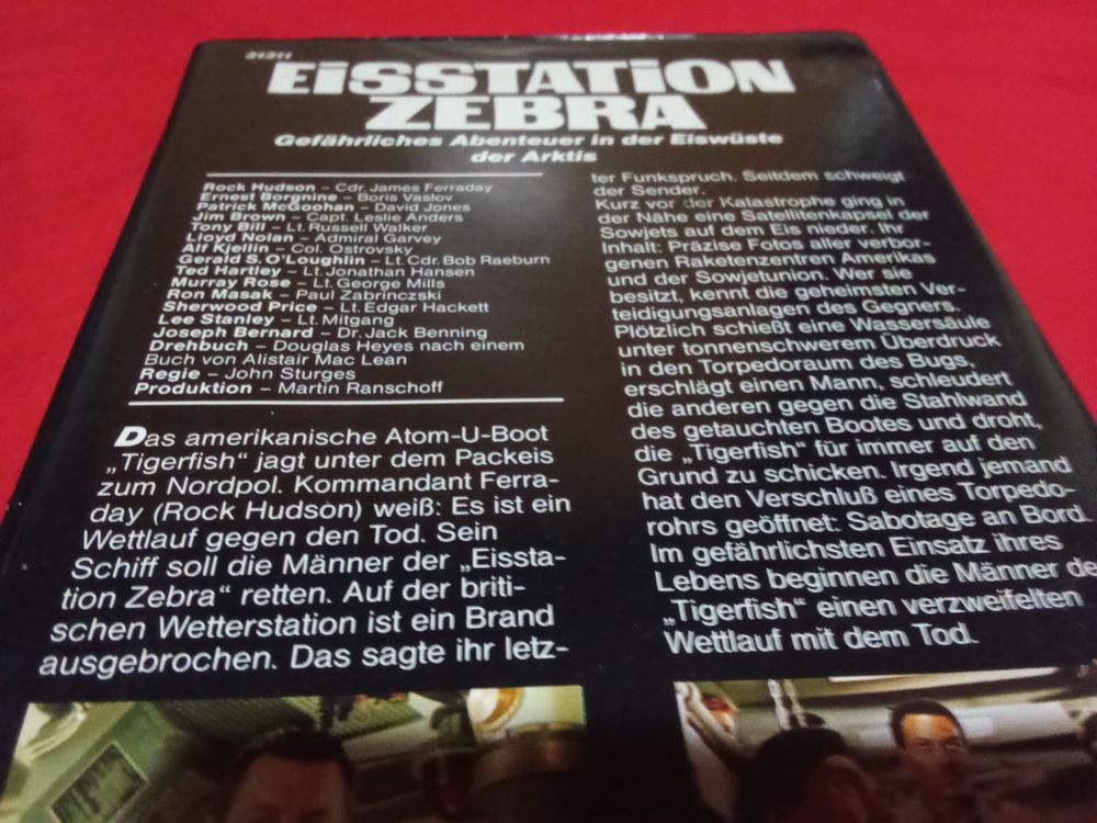 Eisstation Zebra (USA 1968) MGM/UA VHS 31311 (Gebraucht) in Remetschwil ...