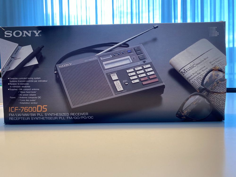 Sony Kurzwellenempfänger ICF 7600 DS | Kaufen auf Ricardo