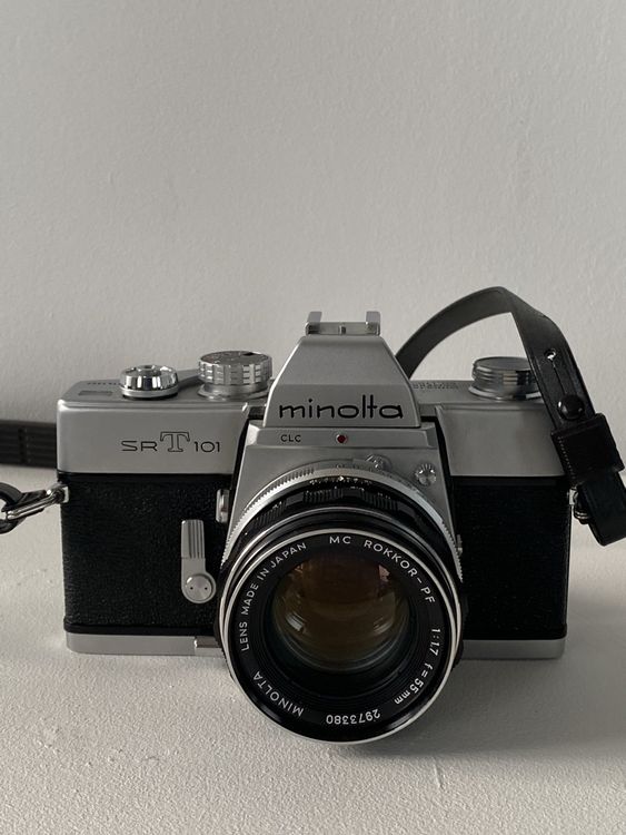 Minolta SRT101 analogique en très bon état | Kaufen auf Ricardo