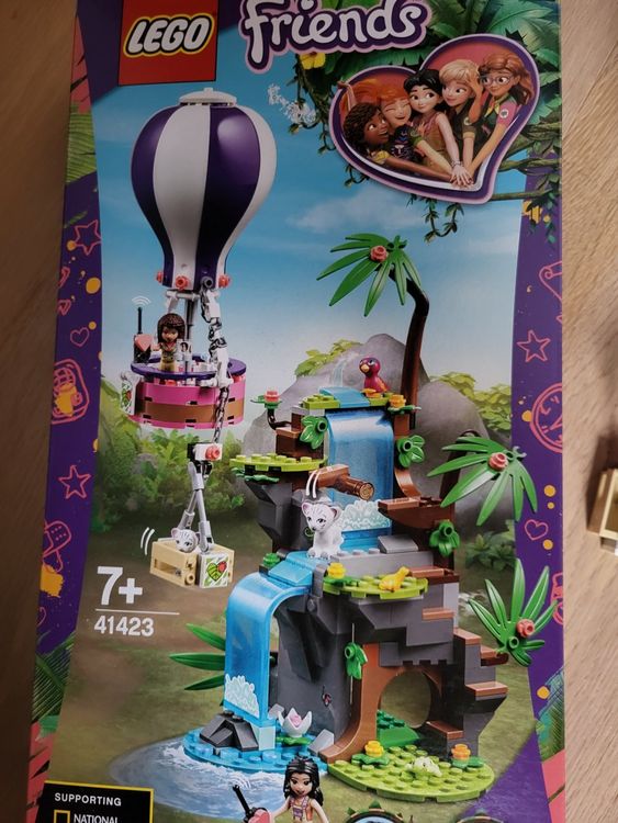 Lego Friends Wasserfall-Dschungel mit Heissluftballon 41423 (Gebraucht ...