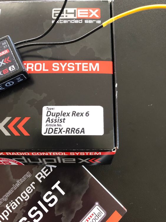 JETI Duplex Rex 6 Assist Empfänger | Kaufen auf Ricardo