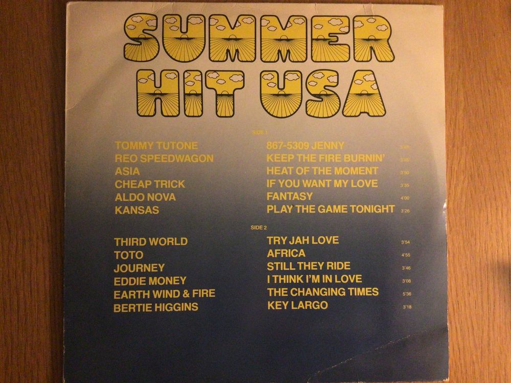 SUMMER HIT, USA, DIV.Interpreten, Lp, 1982 | Kaufen auf Ricardo
